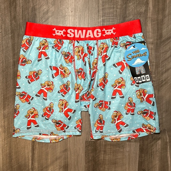 Swag | Underwear & Socks | The Simpsons Homer Santa Swag Boxer Brief Xl ...